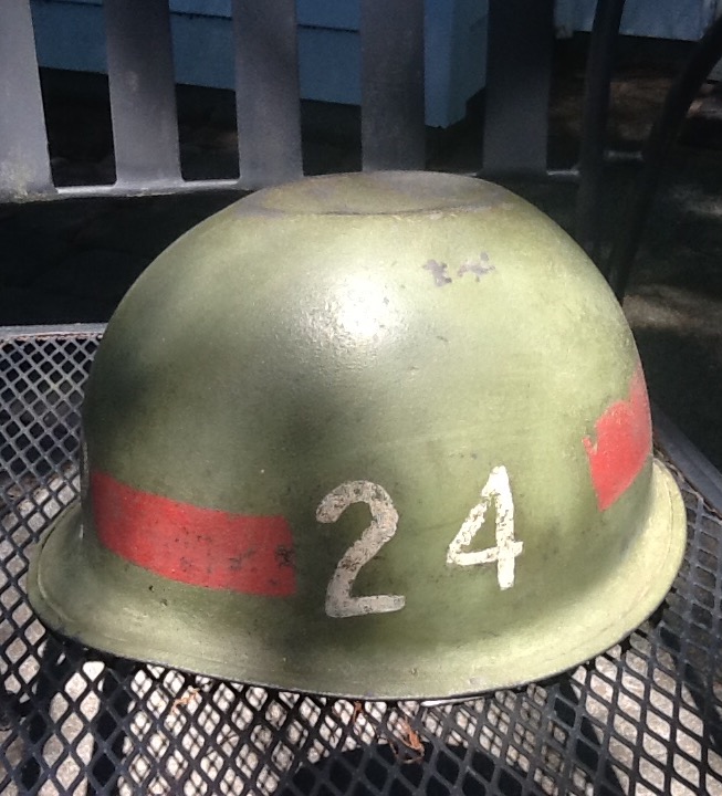 Flea Market MP Helmet - M-1; M-1C & M-2 HELMETS - U.S. Militaria Forum
