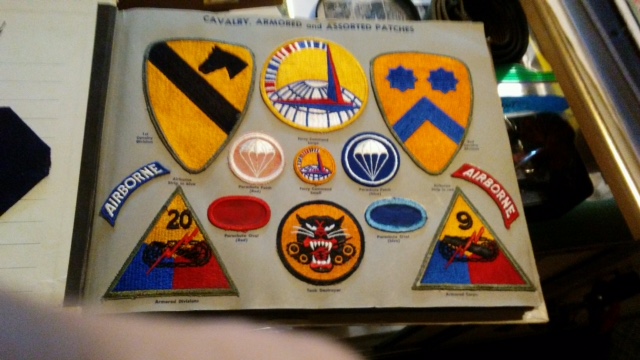 Patch book -collector done or factory made? - ARMY AND USAAF - U.S ...