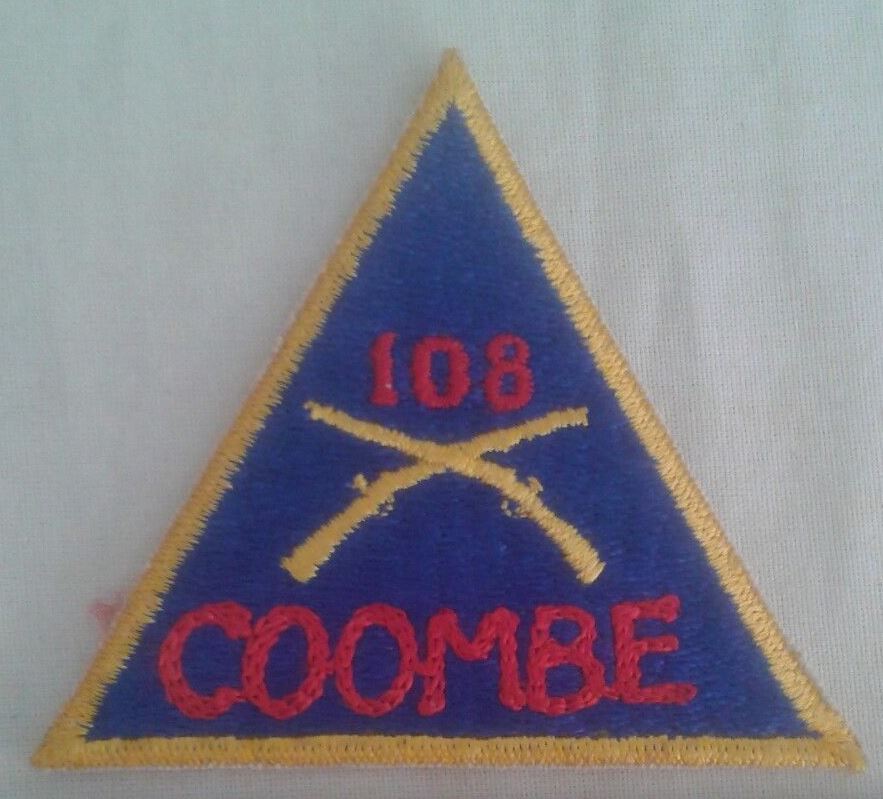 Unknown WW2/Korean War era 108th Infantry triangle patch with "Lindsay ...