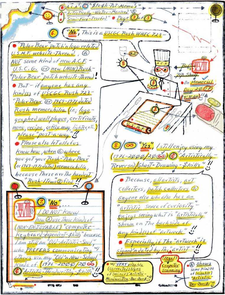 A USCGC RUSH (WHEC-723) Patch - Coast Guard Artist! - US COAST GUARD ...