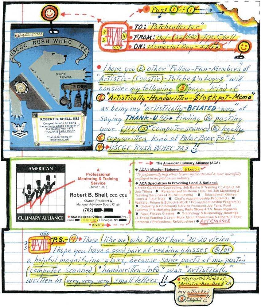 A USCGC RUSH (WHEC-723) Patch - Coast Guard Artist! - US COAST GUARD ...