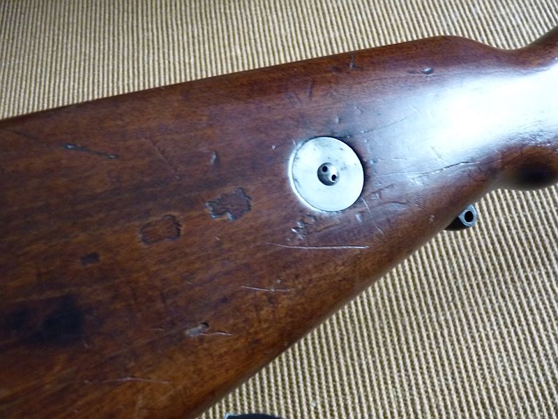 G98 rifle with engraved stock by AEF soldier ? - FIREARMS - U.S ...