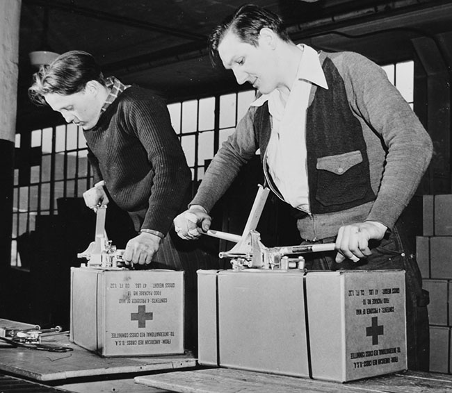 POW red cross parcels - FIELD & PERSONAL GEAR SECTION - U.S. Militaria ...