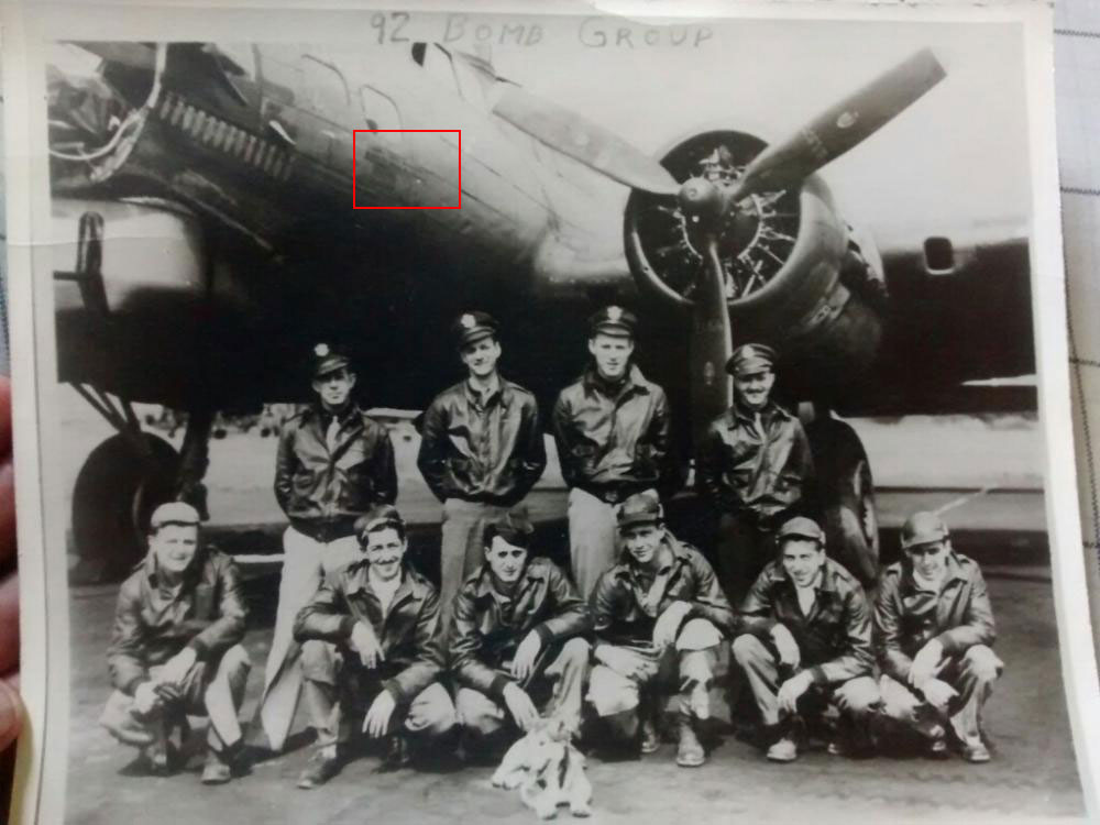 Lost crew from 407th Bomb Squadron, 92nd bomb group - INDIVIDUAL & UNIT ...
