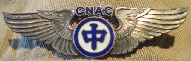 Unusual CNAC Wing - WING BADGES - U.S. Militaria Forum
