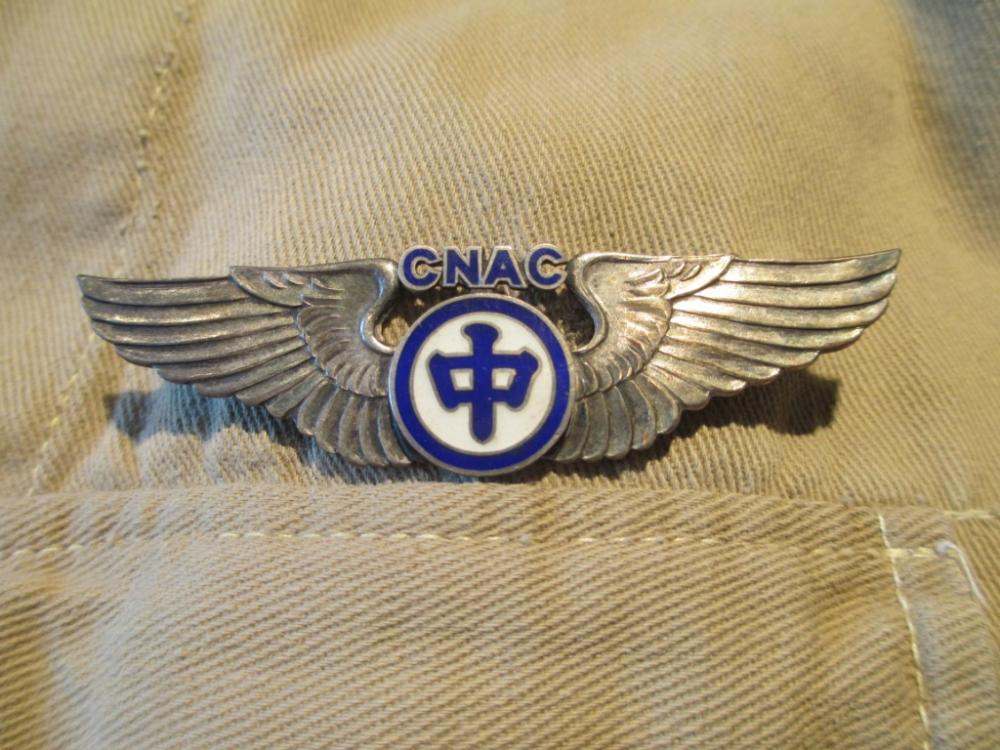 Unusual CNAC Wing - WING BADGES - U.S. Militaria Forum