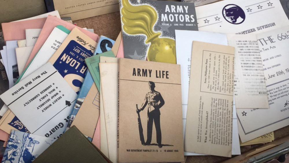 WWII Paper Haul 3 Boxes Homefront/PX - HOMEFRONT & THE WAR EFFORT - U.S ...