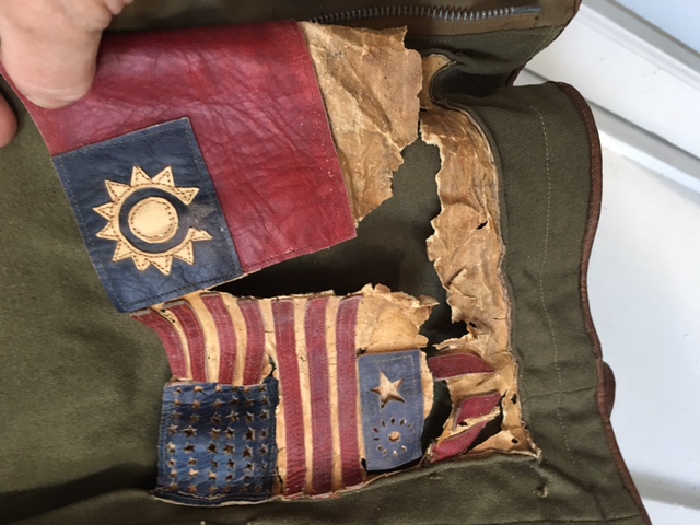 WWII CBI field modified M38 jacket 10th AAF 3rd Combat Cargo Sq ...