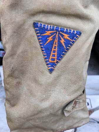 WWII CBI field modified M38 jacket 10th AAF 3rd Combat Cargo Sq ...