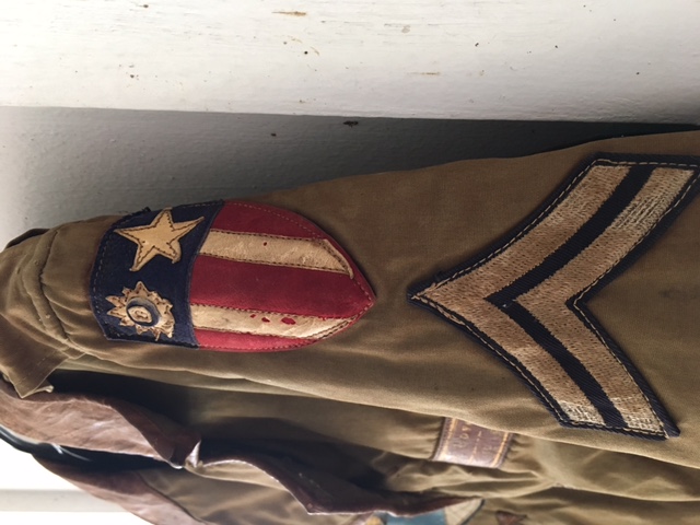 WWII CBI field modified M38 jacket 10th AAF 3rd Combat Cargo Sq ...