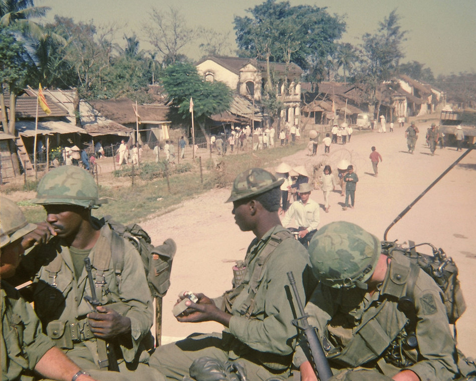 1960s and Vietnam War A Co, 1st Bn, 6th IR, 198th BDE, 23rd ID Ace of ...