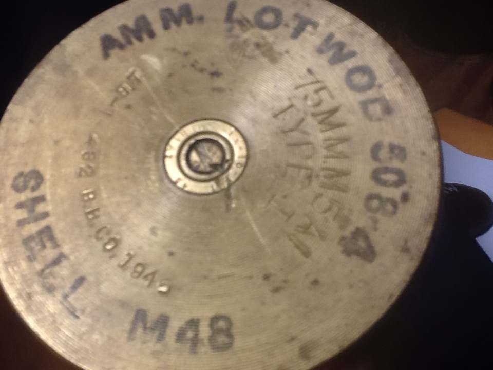 Engraving on 75mm Shell? - FIREARMS - U.S. Militaria Forum