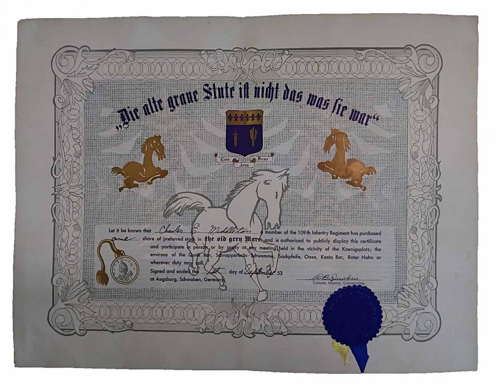 109th Infantry Regiment early 1950s photo album - EPHEMERA, PHOTOGRAPHS ...