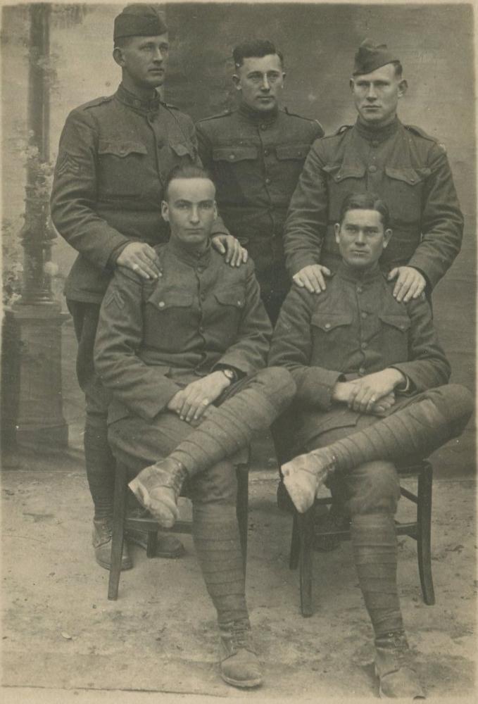 WW1 81st WILDCAT Infantry Division Studio Photos - EPHEMERA ...