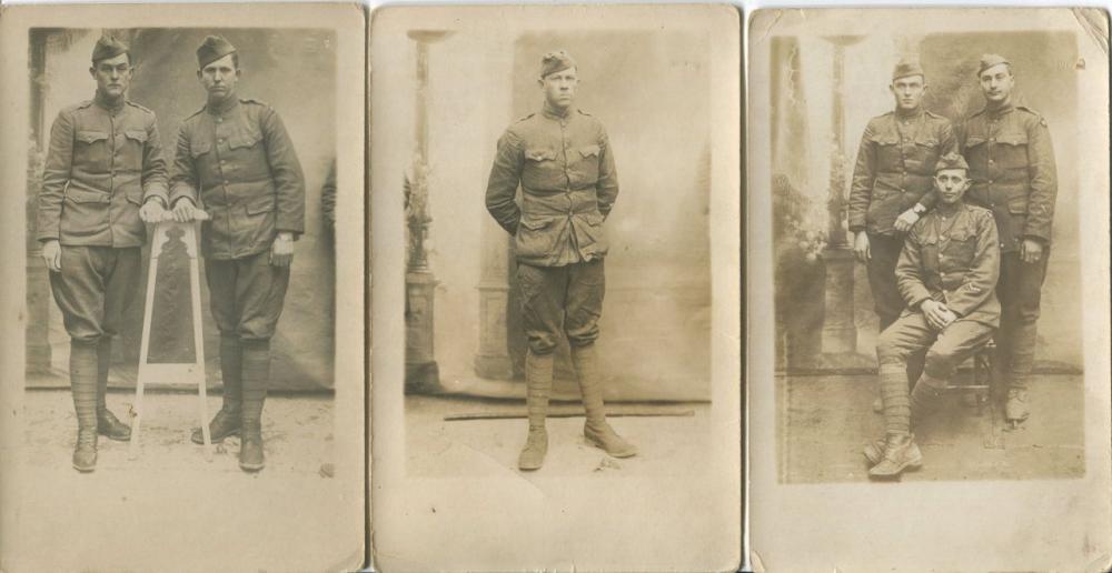 WW1 81st WILDCAT Infantry Division Studio Photos - EPHEMERA ...