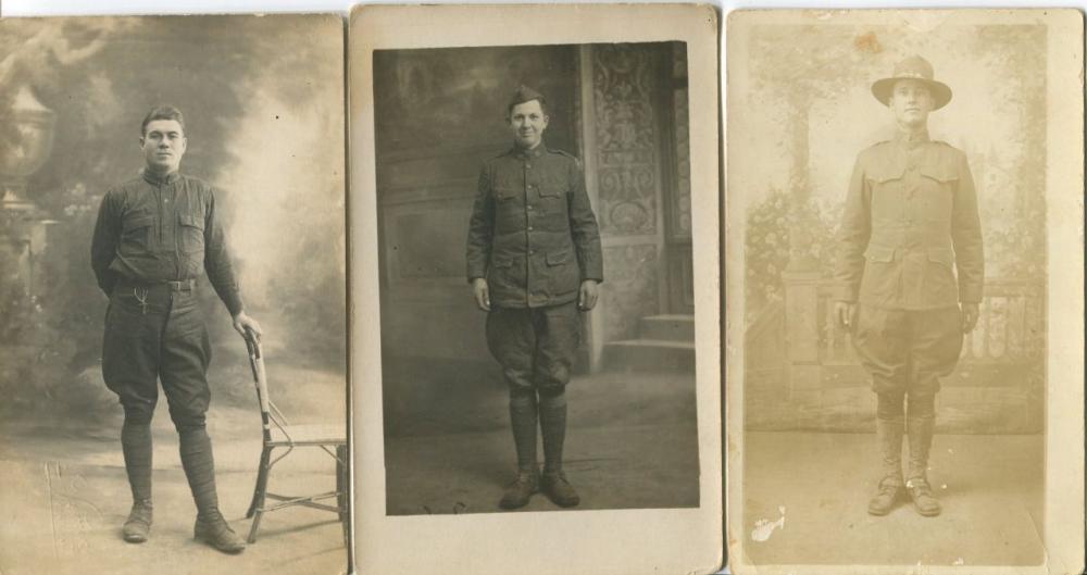 WW1 81st WILDCAT Infantry Division Studio Photos - EPHEMERA ...