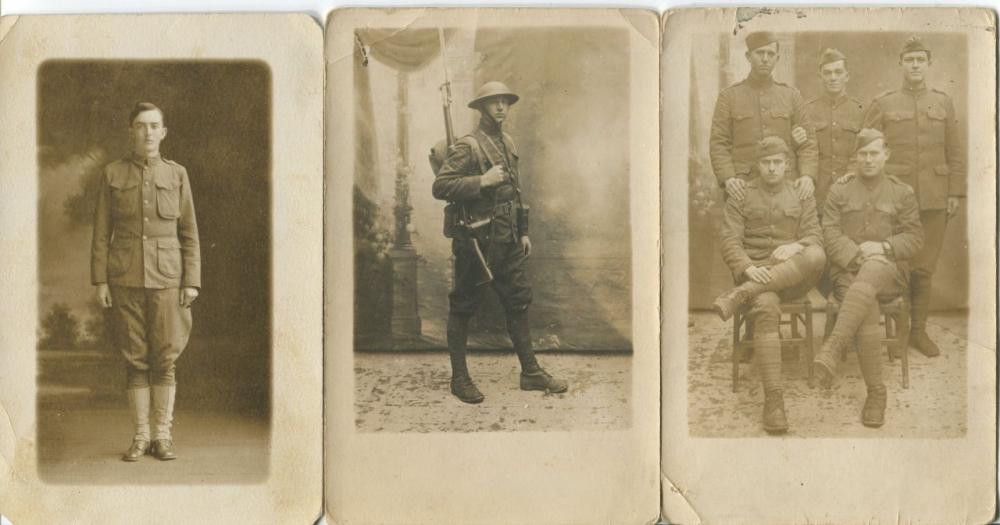WW1 81st WILDCAT Infantry Division Studio Photos - EPHEMERA ...