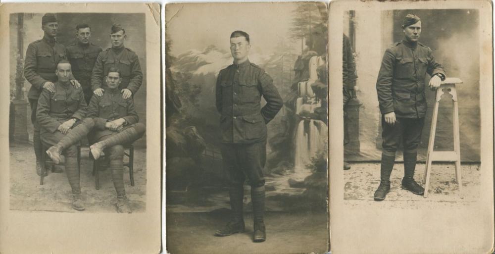 WW1 81st WILDCAT Infantry Division Studio Photos - EPHEMERA ...