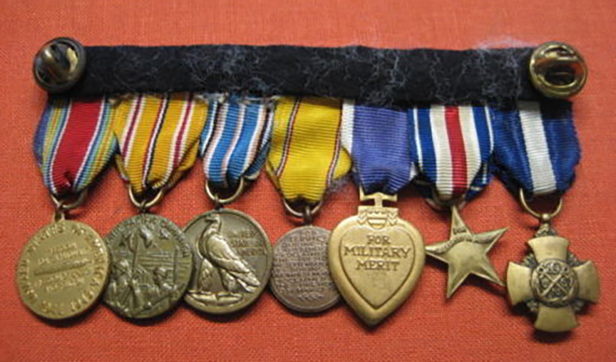 Very interesting Navy Cross WWII period Ribbon Bar - MEDALS ...