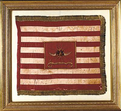General George Washington's Headquarters Flag 1777 Restored and ...
