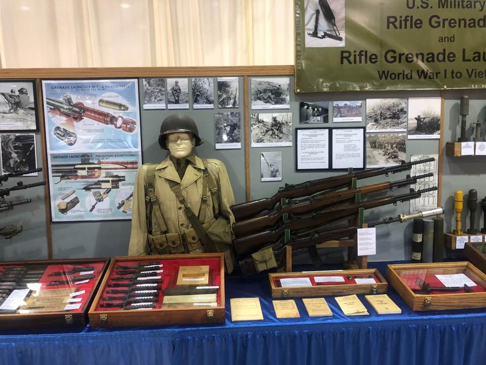 2018 OGCA Display "US Military Rifle Grenades WWI to Vietnam ...