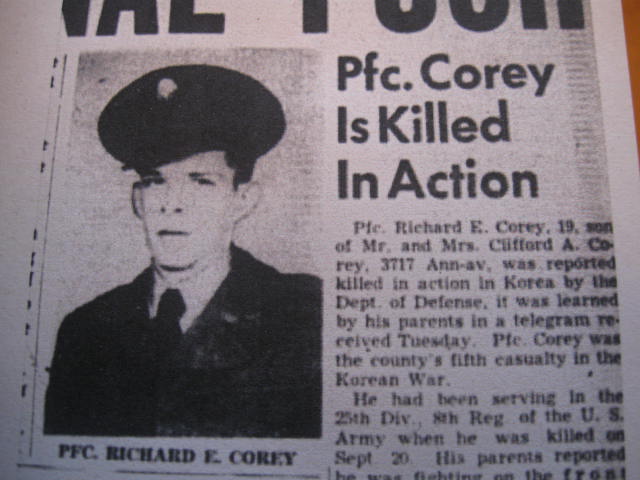 1st Cav Pusan breakout KIA PH group - MEDALS & DECORATIONS - U.S ...