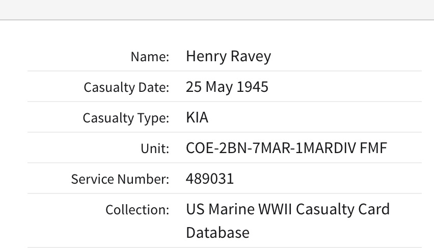 Named WWII USMC Purple Heart - MEDALS & DECORATIONS - U.S. Militaria Forum