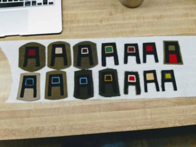 First Army patches Interwar style - ARMY AND USAAF - U.S. Militaria Forum