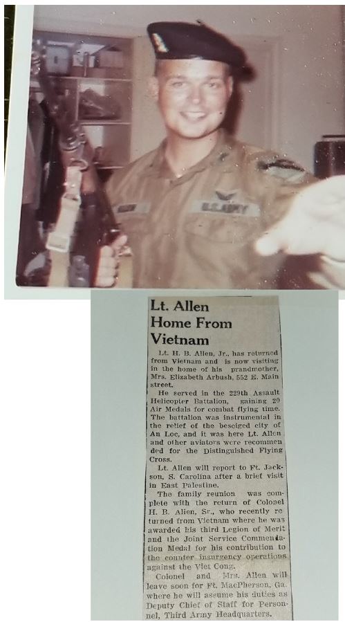 Colonel H.B. Allen, WW2 Korea & Vietnam Veteran - GROUPINGS PAGE - U.S ...