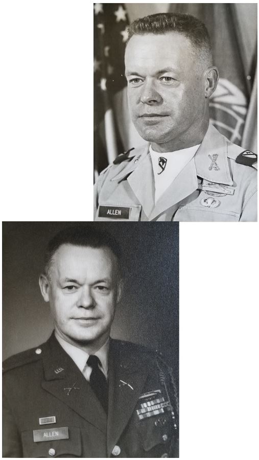 Colonel H.B. Allen, WW2 Korea & Vietnam Veteran - GROUPINGS PAGE - U.S ...
