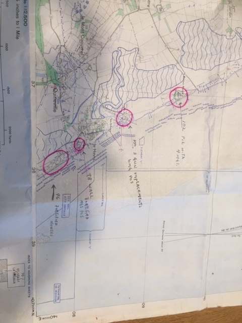 Map sheet 71 with markings. - EPHEMERA, PHOTOGRAPHS & MILITARY ARTWORK ...