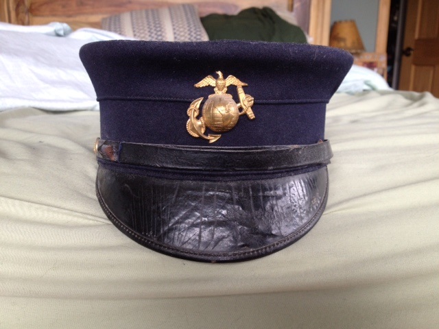 USMC 1911 Dress Blue Cap - UNIFORMS - U.S. Militaria Forum