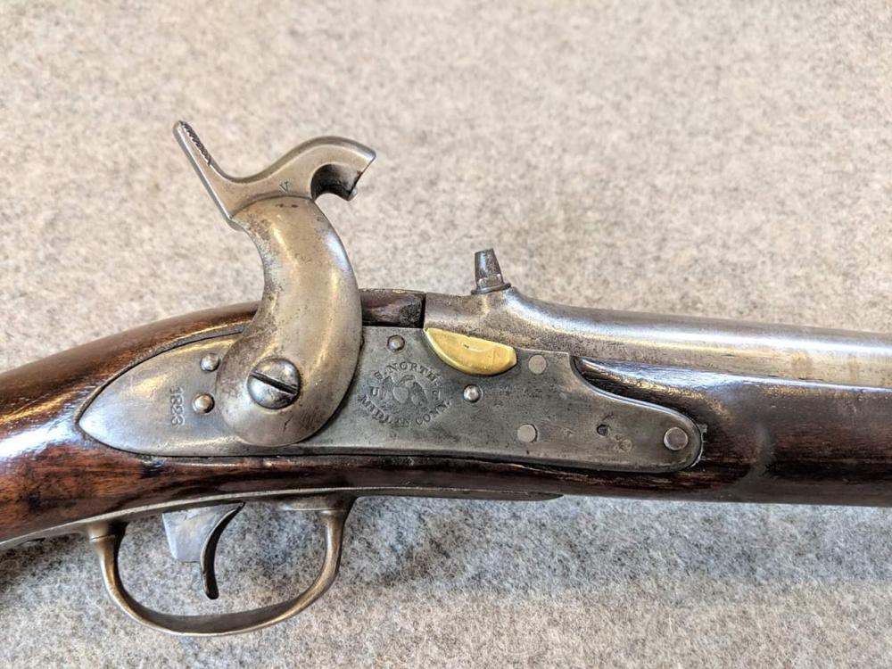 Undocumented 1823 dated Simeon North m1827 Common Rifle - (1861-1865 ...