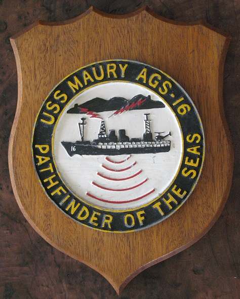 USS Maury (AGS-16) - MILITARY SHIPS AND VESSELS - U.S. Militaria Forum