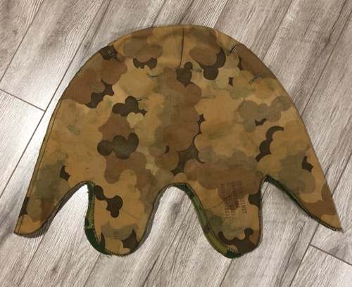 Leaf Pattern "Mitchell" camouflage cover; P.O. No. 5002 - M-1; M-1C & M ...