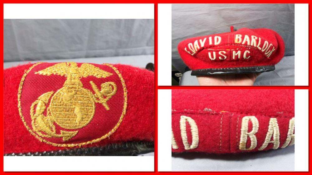 USMC Beret - UNIFORMS - U.S. Militaria Forum
