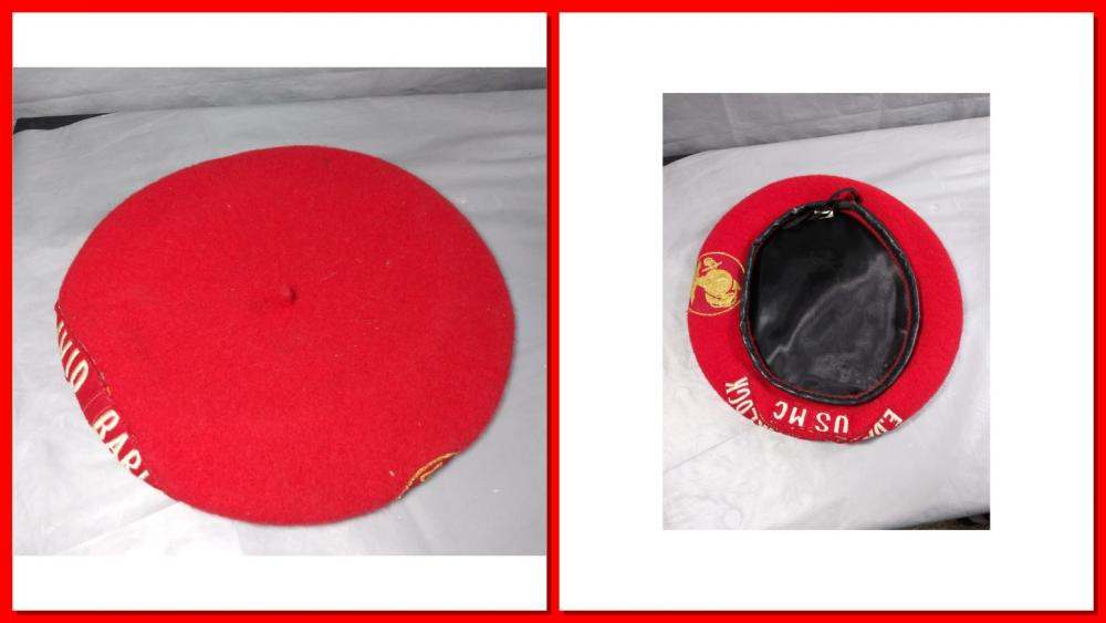 USMC Beret - UNIFORMS - U.S. Militaria Forum