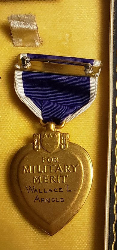 32nd Div/128th Infantry WW2 KIA Purple Heart - MEDALS & DECORATIONS - U ...