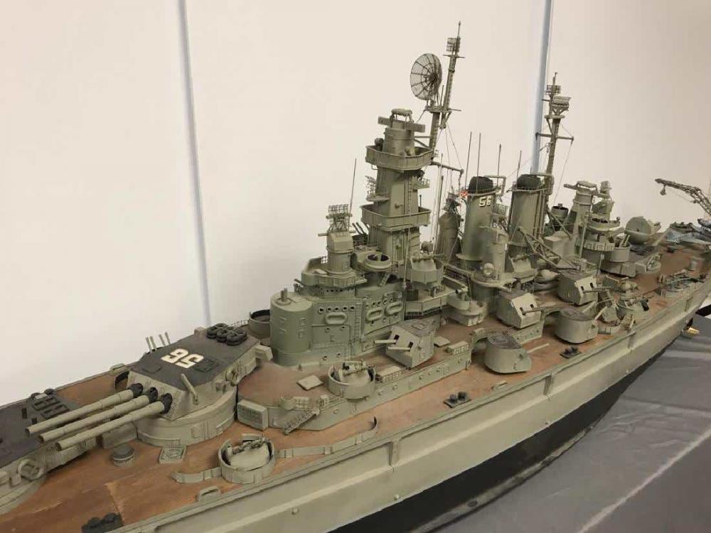 BB 56 USS Washington model ship - MODELING - U.S. Militaria Forum