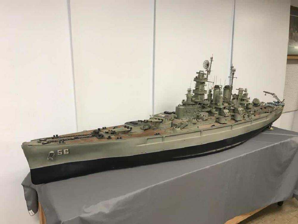 BB 56 USS Washington model ship - MODELING - U.S. Militaria Forum