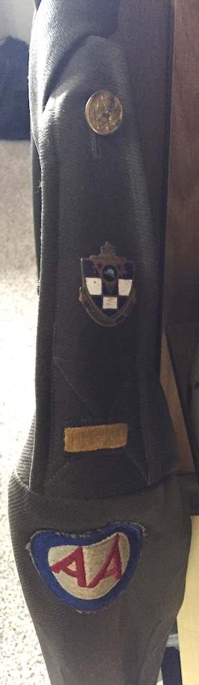 WWII Officer Tank Destroyer / AA Uniform - UNIFORMS - U.S. Militaria Forum