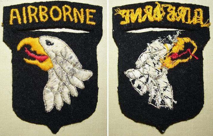 101st Airborne Division patch - ARMY AND USAAF - U.S. Militaria Forum