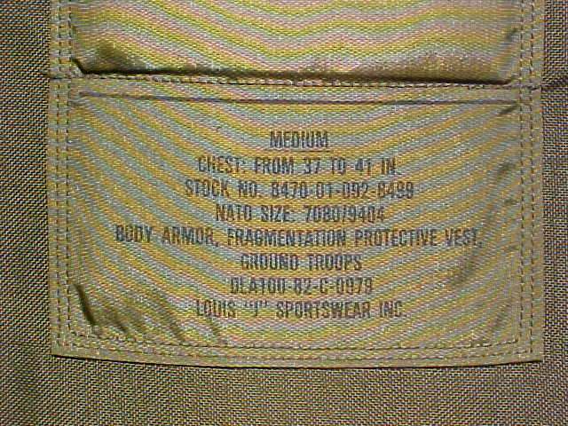 CAMO Body Armor, Fragmentation, Protective Vest - BODY ARMOR - U.S ...