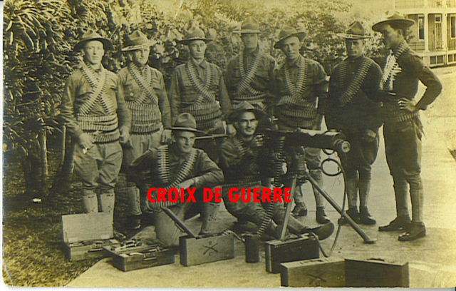Pre-WWI Colt Maxim Gun Crew - EPHEMERA, PHOTOGRAPHS & MILITARY ARTWORK ...