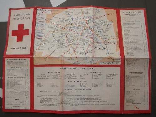 Red Cross Maps - EPHEMERA, PHOTOGRAPHS & MILITARY ARTWORK - U.S ...