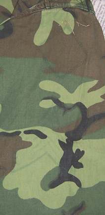 Rare 1st Model Poplin ERDL Camo Shirt - CAMOUFLAGE UNIFORMS - U.S ...