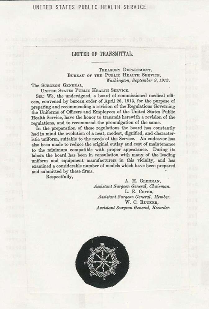 1914 United States Public Health Service - RANKS AND RATES - U.S ...