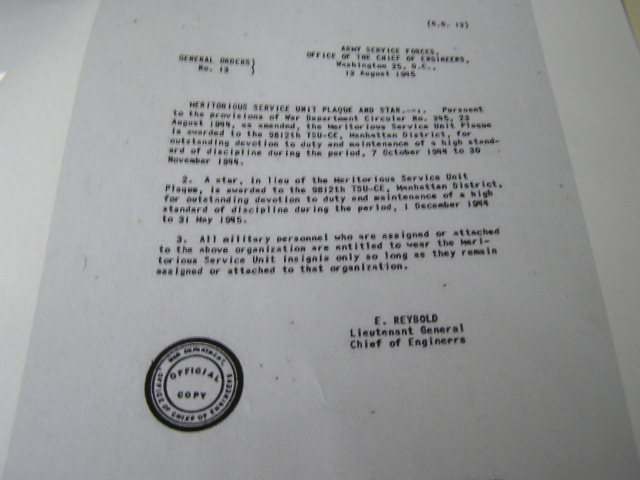 Corporal Lawrence Antes 4817th MP Detachment - UNIFORMS - U.S ...