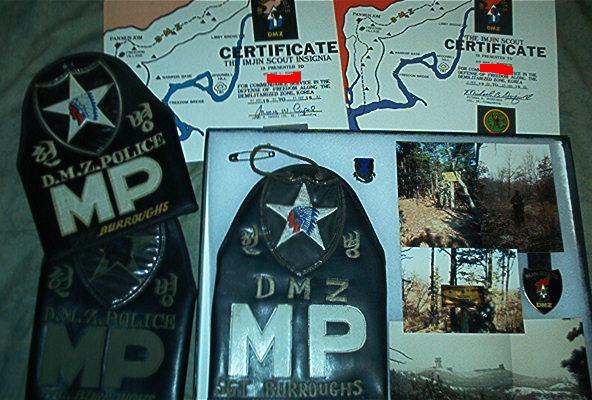 A rare U.S. Army award: the Imjin Scout Badge - MEDALS & DECORATIONS ...