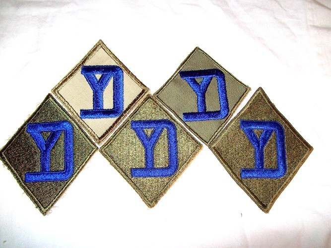 WWII Yankee Division Patches - ARMY AND USAAF - U.S. Militaria Forum